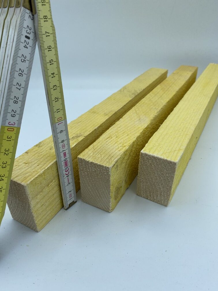 Chevron Brut 36 x 60 mm Traité Classe 2 - BOIS PLUS Magasin