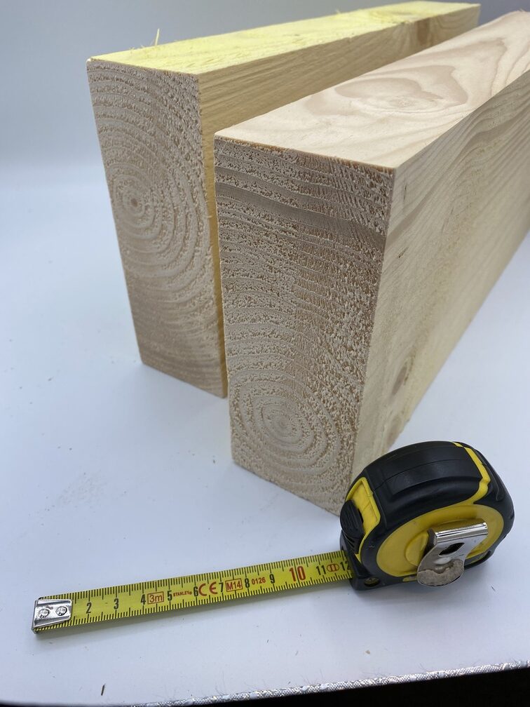Madrier Brut 75 x 225 mm Traité Classe 2 - BOIS PLUS Magasin